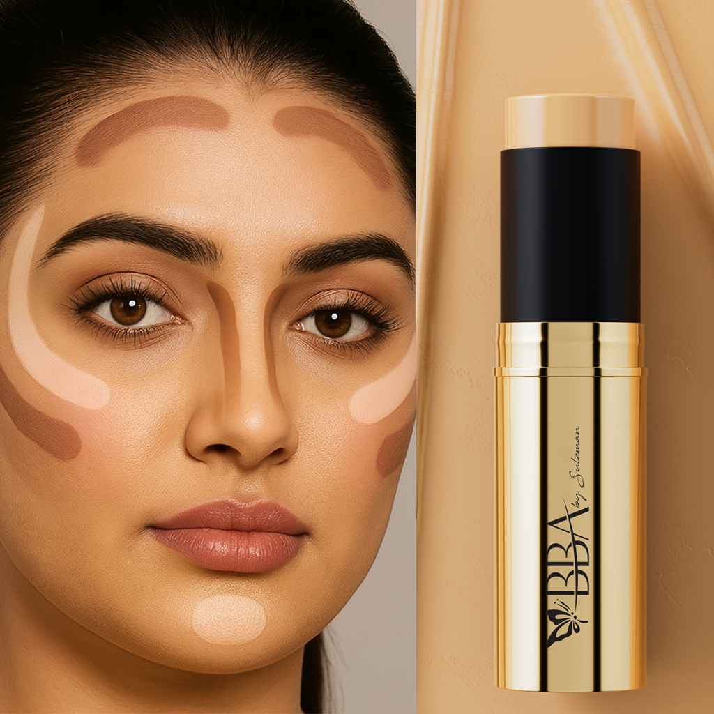 24K Gold & Roses Stick Foundation – The Divine Beauty